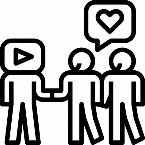 Fans Meet Content Creator Encounter Icon Download On Iconfinder