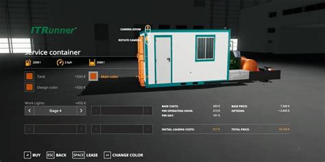 Ls19 Hooklift Service Container Mod V 1 2 Container And Mulden Mod Für Landwirtschafts Simulator 19