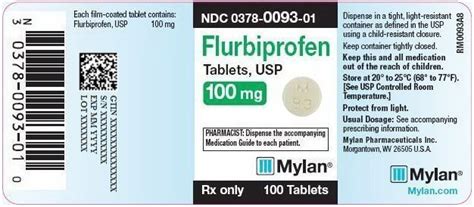 Flurbiprofen Tablets Fda Prescribing Information Side Effects And Uses