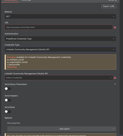 Connection To Linkedin Fails Unauthorizedscopeerror Scope