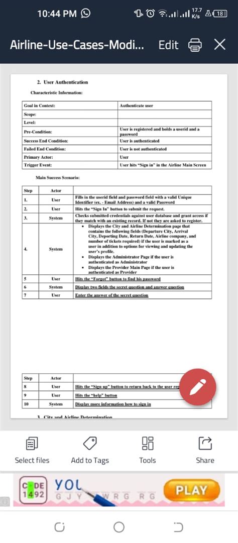 Solved Outlines A Series Of Use Cases For A Theoretical