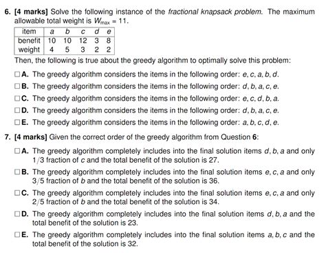 Solved Answer Q7 I Already Know The Answer To Q6 Is A I