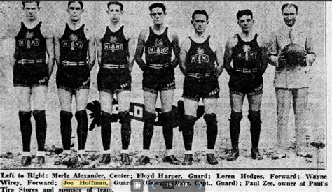 Peach Basket Society Joe Hoffman