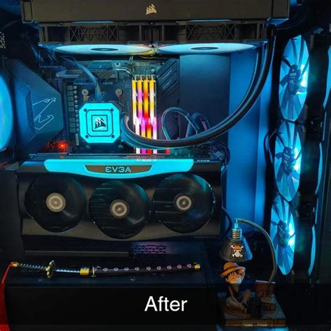 Before And After On My Last Upgrade R Corsair