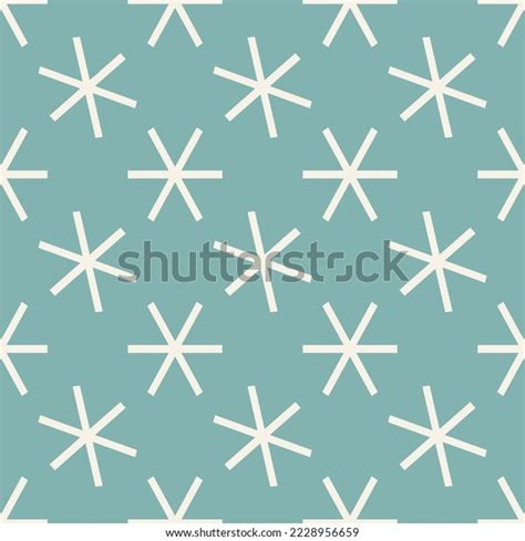 Snowflake Pattern Snowflake Vector Pattern Each Stock Vector Royalty Free 2228956659