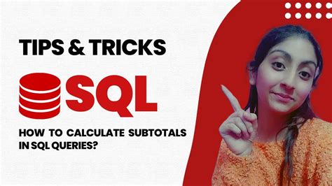 how to calculate subtotals in sql queries data science almabetter