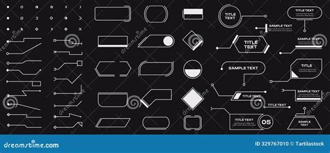 Callout Elements Text Message Boxes With Arrows Info Callout Banners With Title And Content