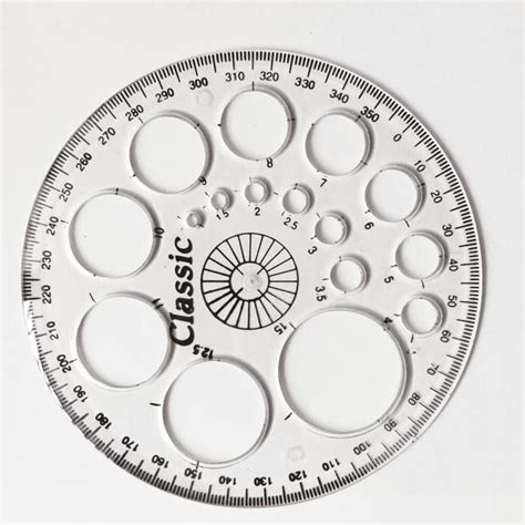 Buy Zeniso® Protractor 360 Degreeplastic Radius Template Drawing Scale Buy Zeniso® Protractor 360 Degreeplastic Radius Template Drawing Scale