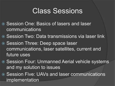 Laser Comm Teaching Presentation Pptx