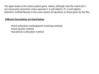 Solving Laplace Differential Equation Using Finite Element Method PPT