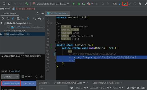 Idea中使用git回退已经推送到远端仓库的代码到某个历史版本idea代码回退到指定版本号 Csdn博客
