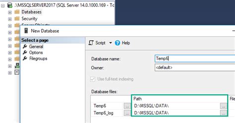 Sql Server データベースファイルのデフォルトの保存場所を変更する Sql Server＆t Sqlに関するコラム Sql Server 入門