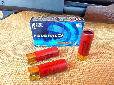 federal 12 gauge low recoil buckshot soft shooting hard hitting