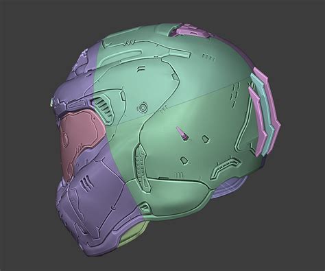 Archivo 3d Casco Doom Eternal・modelo Para Descargar Y Imprimir En 3d・cults