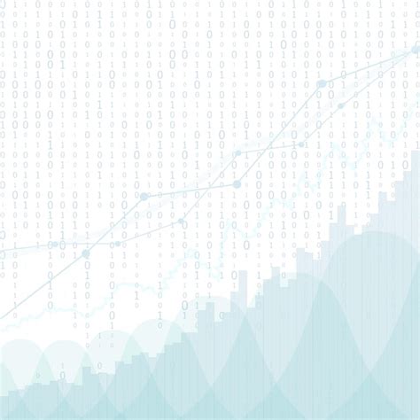 Premium Vector Abstract Financial Chart With A Line Chart Of An
