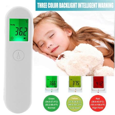 Thermometer Free Baterai Infrared Thermogun Termometer Termogun Thermo Tembak Cek Suhu Tubuh