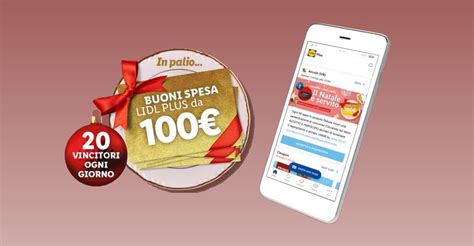 LIDL Grande Concorso Deluxe Natale Ogni Giorno Buoni Spesa Da ScontOmaggio