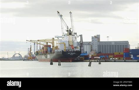 Container Cargo Unloading Stock Videos Footage HD And 4K Video Clips Alamy