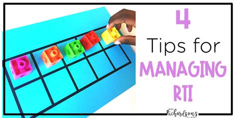 4 Tips For Managing RTI Mrs Richardson S Class