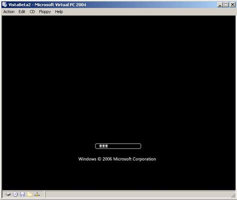 Windows Vista Installation Screens