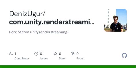 Github Denizugurcomunityrenderstreaming Fork Of Comunityrenderstreaming