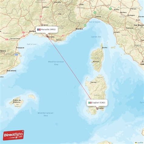 Direct Flights From Cagliari To Marseille Cag Mrs