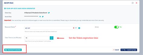 API Token Usage In Details Device Support Portal