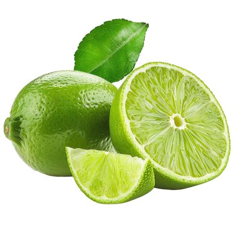 Lime With Mint Leaves Premium Ai Generated Image