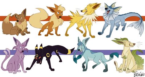 Eevee Evolutions Wallpapers Wallpaper Cave