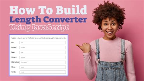 How To Create A Length Converter With Html Css And Javascript Youtube