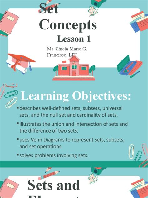 Cardinality Sets And Subsets An Introduction To Fundamental Concepts Of Sets Pdf Set
