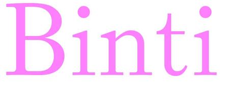 Binti Name For Girls Meaning Popularity And Origin