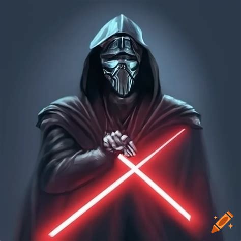 Muppet Sith Lord Wielding A Red Lightsaber On Craiyon