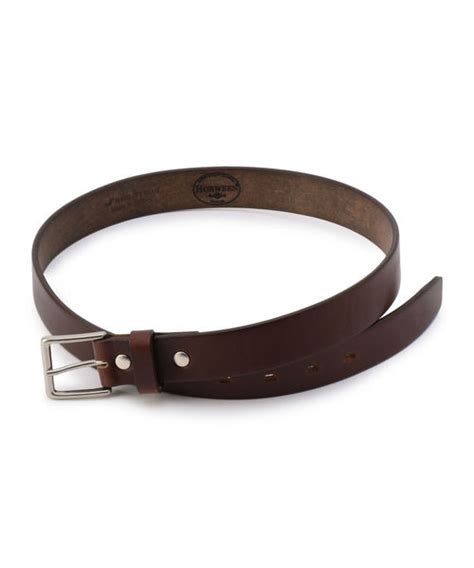 Ships Jet Blue（シップスジェットブルー）の「ships Jet Blue Horween ベーシック レザーベルト（ベルト
