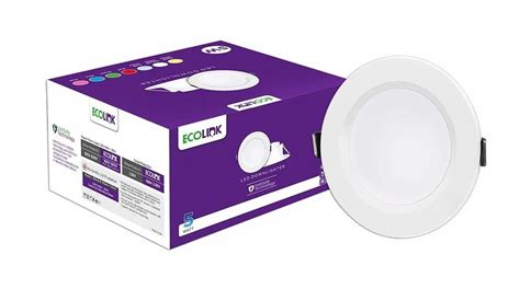 5w Ecolink Round Led Downlight 3000k Cool Daylight At Rs 130 Piece In