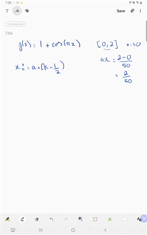 Solvedsigma Notation For Riemann Sums Use Sigma Notation To Write The Following Riemann Sums