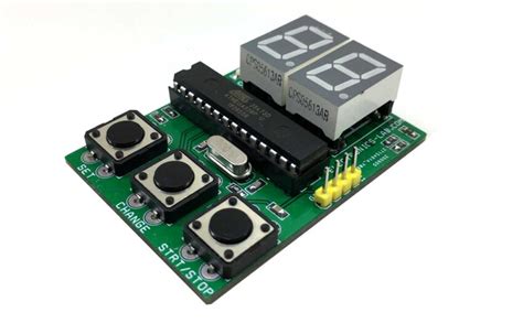 Arduino Compatible 2 Digit 7 Segment Display Board For Timercounter Electronics