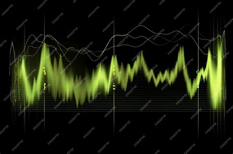 Premium Ai Image Set Of Seismic Waves Oscillation Earthquake Waveform