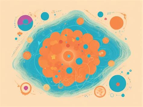 Premium Photo Particle Dynamics Abstract Particle Technology Background