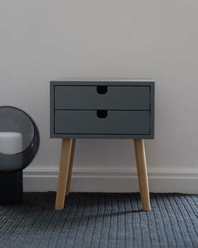 Тумбочка прикроватная с 2 ящиками Холи — KUBIMEBEL - магазин мебели для ...