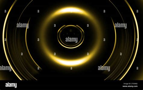 Pulsating 3d Circles With Rotating Waves Design Waves Of 3d