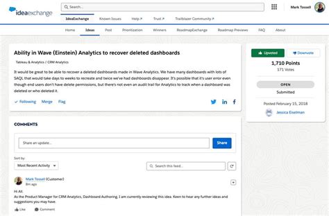 Hi Crm Analytics Data Tribe What Do You Think Of This Idea If You Like This Idea Please