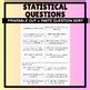 Statistical V Non Statistical Questions Printable Cut Paste Sorting Activity