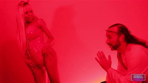 Realtgirls Devilish Brittney Seduces Angelic Randy Shemale Bareback