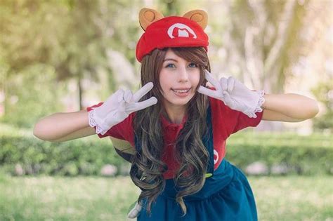 超级马里奥cosplay网友别抢戴牙套那个小姐姐是我的 小姐姐 牙套 超级马里奥 新浪新闻