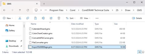Setting Up Coreldraw Macro Millmage Documentation