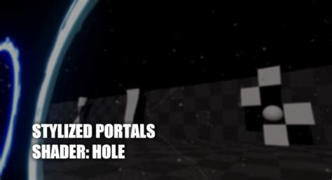 Stylized Portal Shader Hole In Materials Ue Marketplace