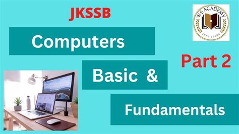 Computers Basic And Fundamentals Mcqs Part 2 Jkssb Youtube