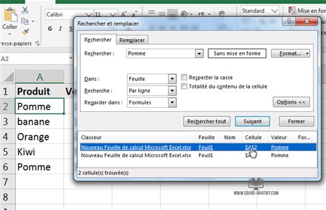 Excel Tutorial How To Use Search And Replace Functions Excel Tutorial