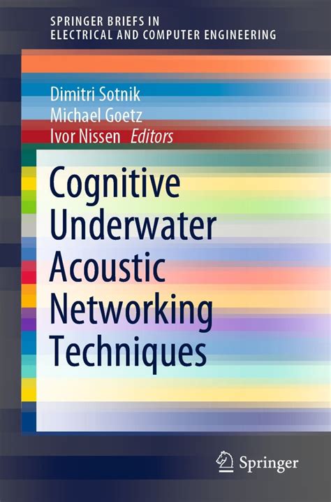 Cognitive Underwater Acoustic Networking Techniques 2nd Edition Premiumjs Store